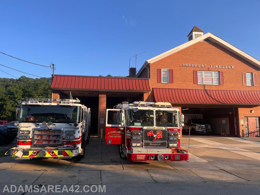 Brotherhood Standby Brings Some Work - Adams Area Fire District